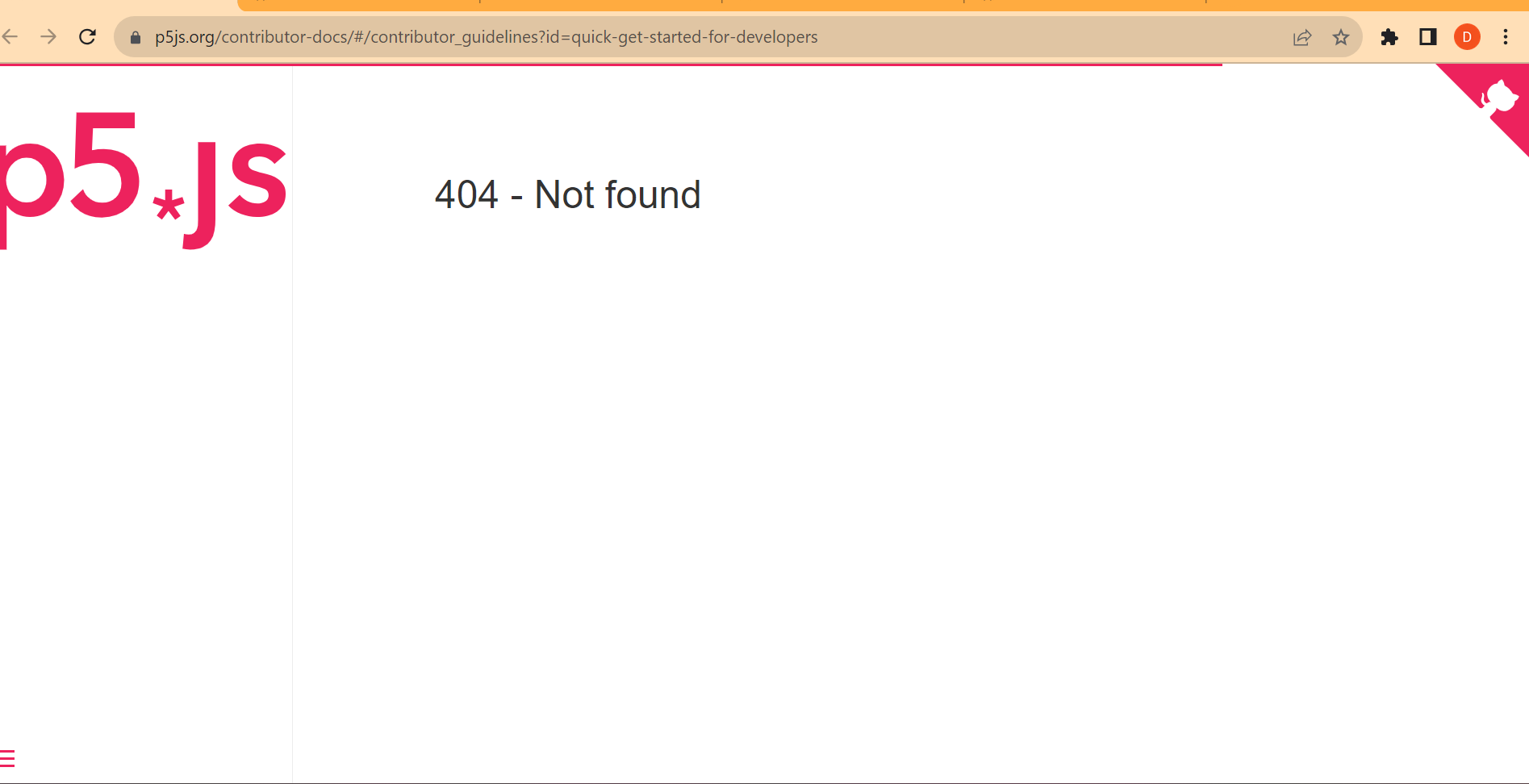 Contributor Docs Website Not Functioning Contributor Docs · Issue 6492 