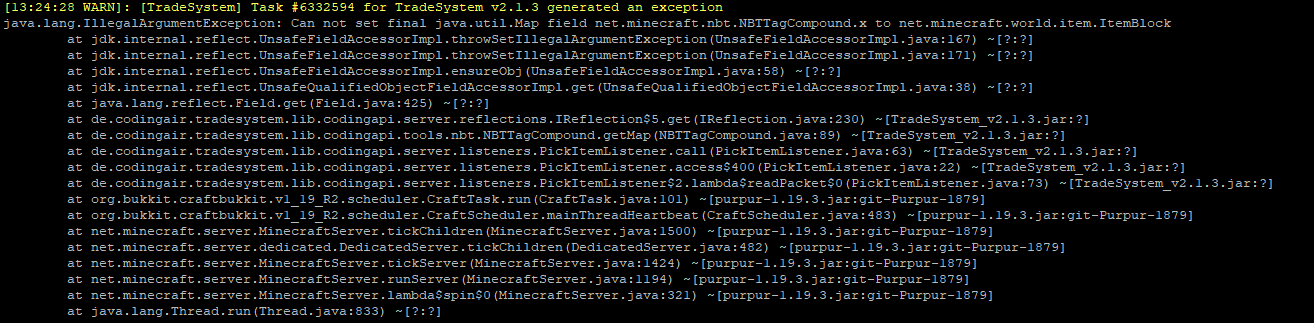 Task #6321327 for TradeSystem v2.1.3 generated an exception · Issue #416 · erikzimmermann ...