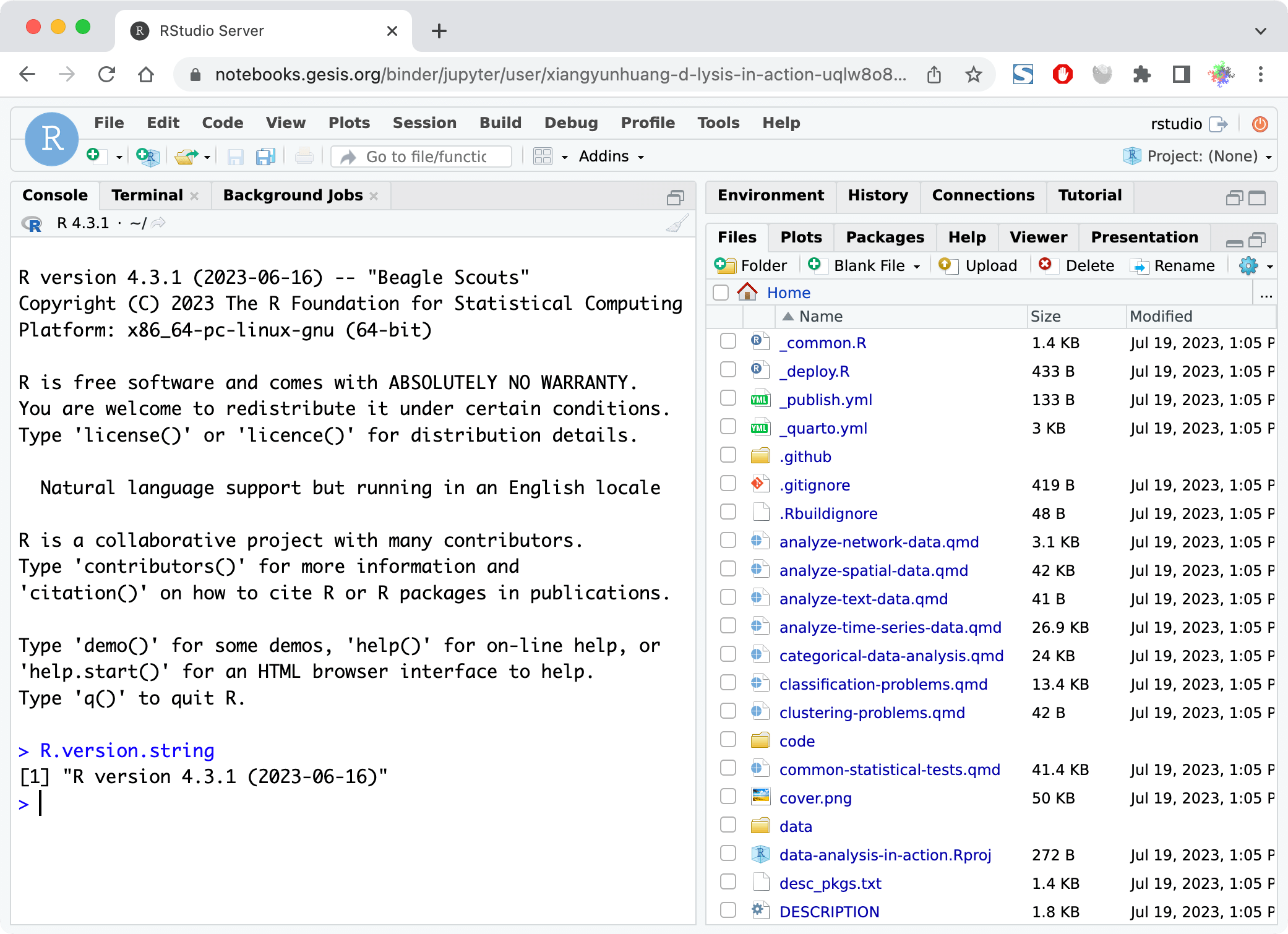 GitHub - XiangyunHuang/data-analysis-in-action: :book: R 语言数据分析实战（写作中） Data Analysis in Action ...