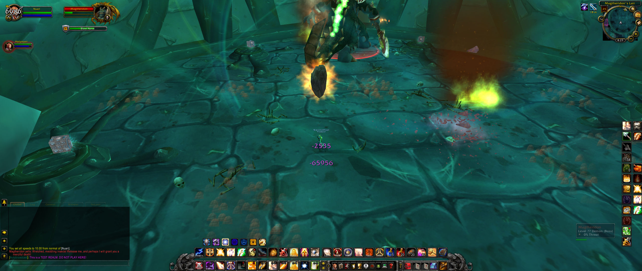 [Magtheridon] Debris targets player even after moving out of effect · Issue #17243 · azerothcore ...