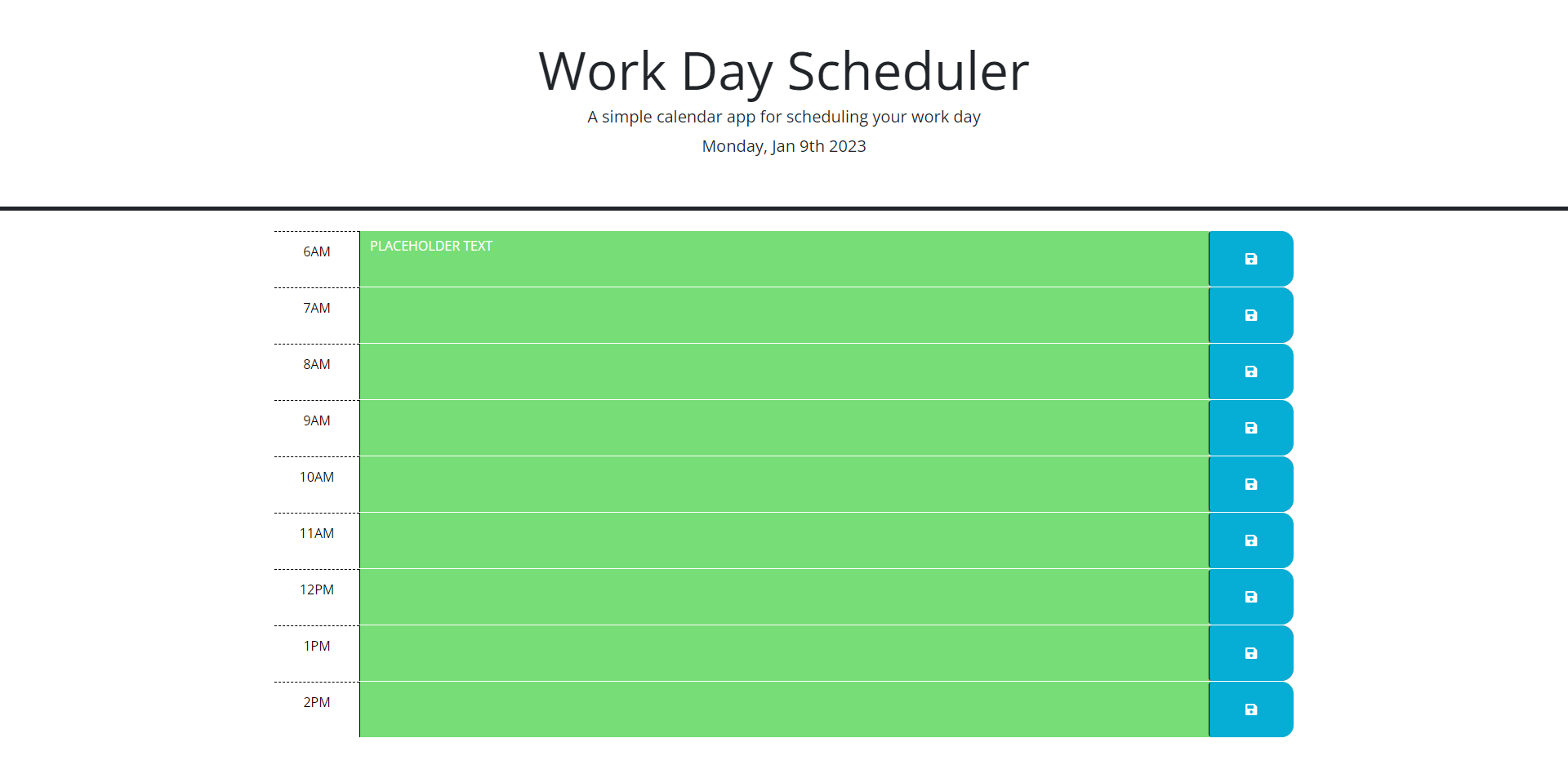 GitHub - Marco-Leiva/work-day-scheduler: Work Day Scheduler built by JS ...