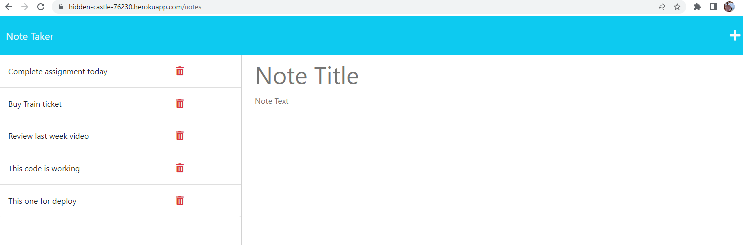 GitHub - bootcamparankush/somraj-note-taker