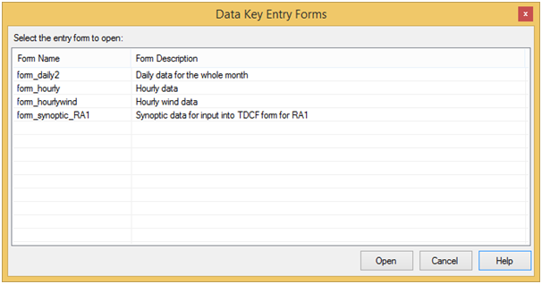Issues on the revised key entry forms · Issue #574 · climsoft/Climsoft · GitHub