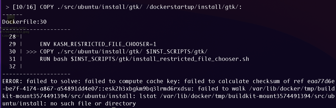 Build custom image with KASM Slim Images · Issue #482 · kasmtech/workspaces-issues · GitHub