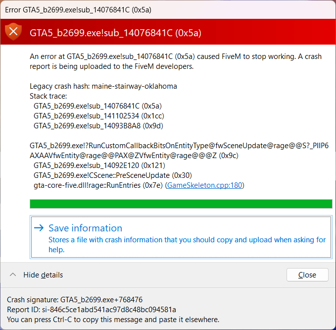 Game crash · Issue #5378 · Jarrrk/HighLife · GitHub