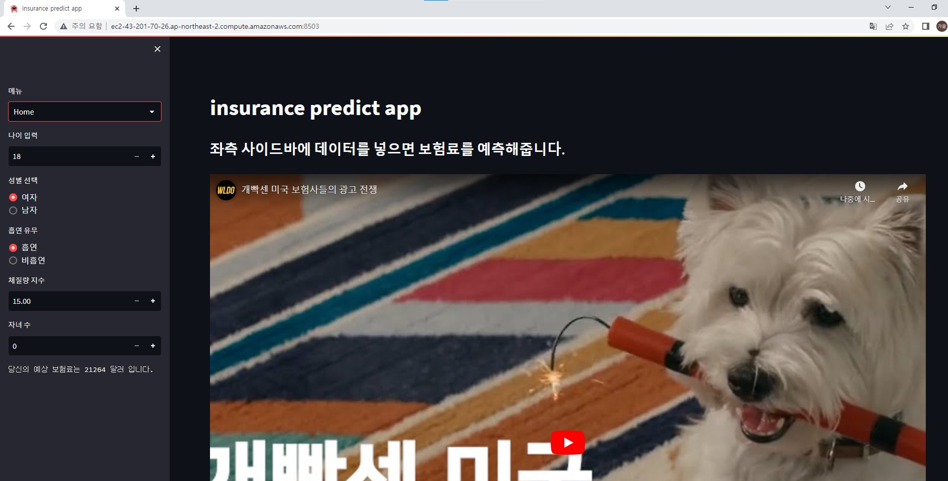 GitHub - mugoori/streamlit_insurance