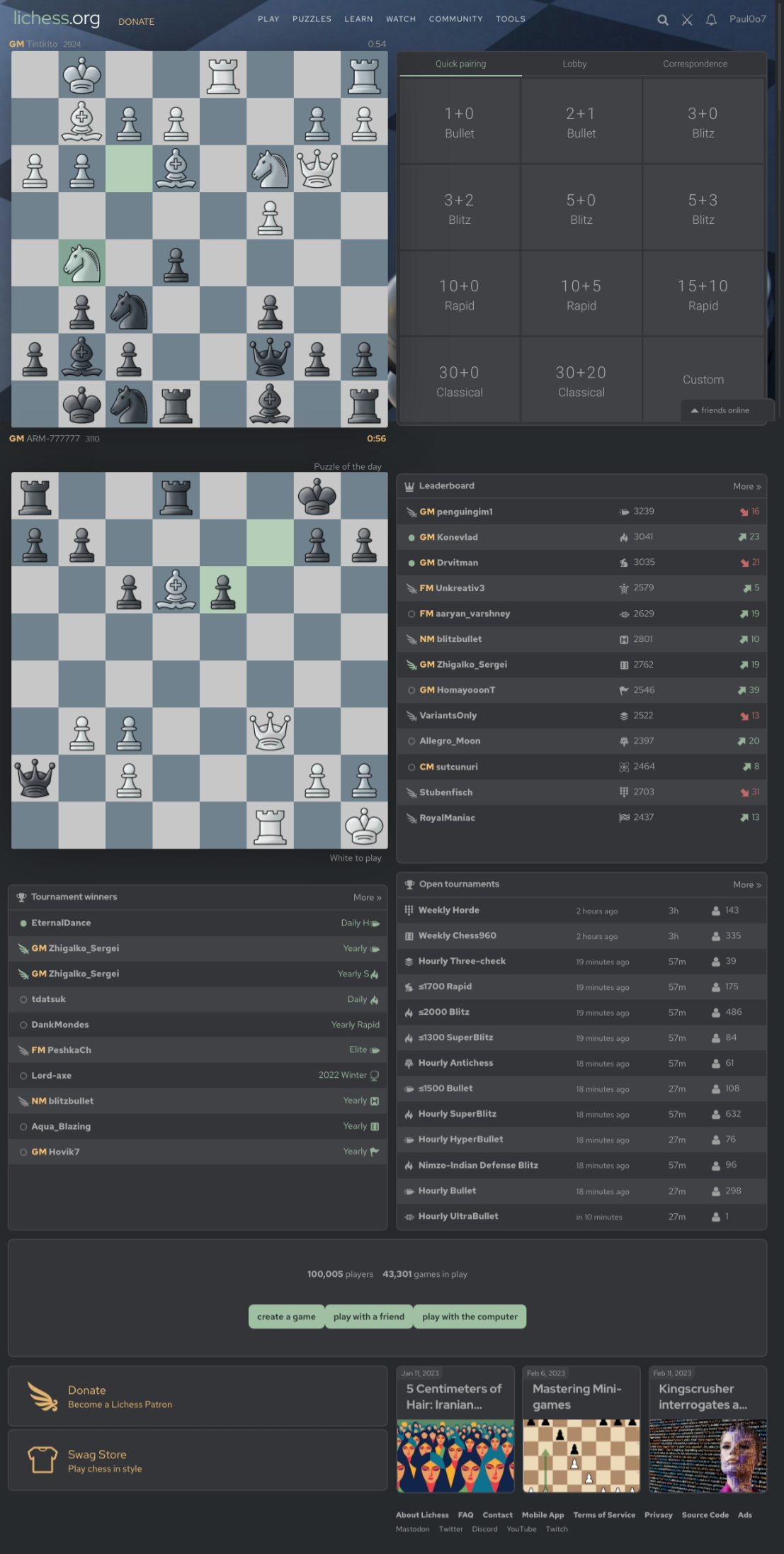 Bug · Issue #139 · prettierlichess/prettierlichess · GitHub