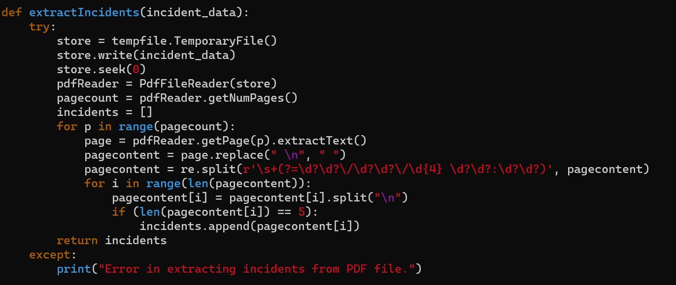 GitHub - sahu00001/Incident-Data-Extraction-SQLite-Database-Creation ...