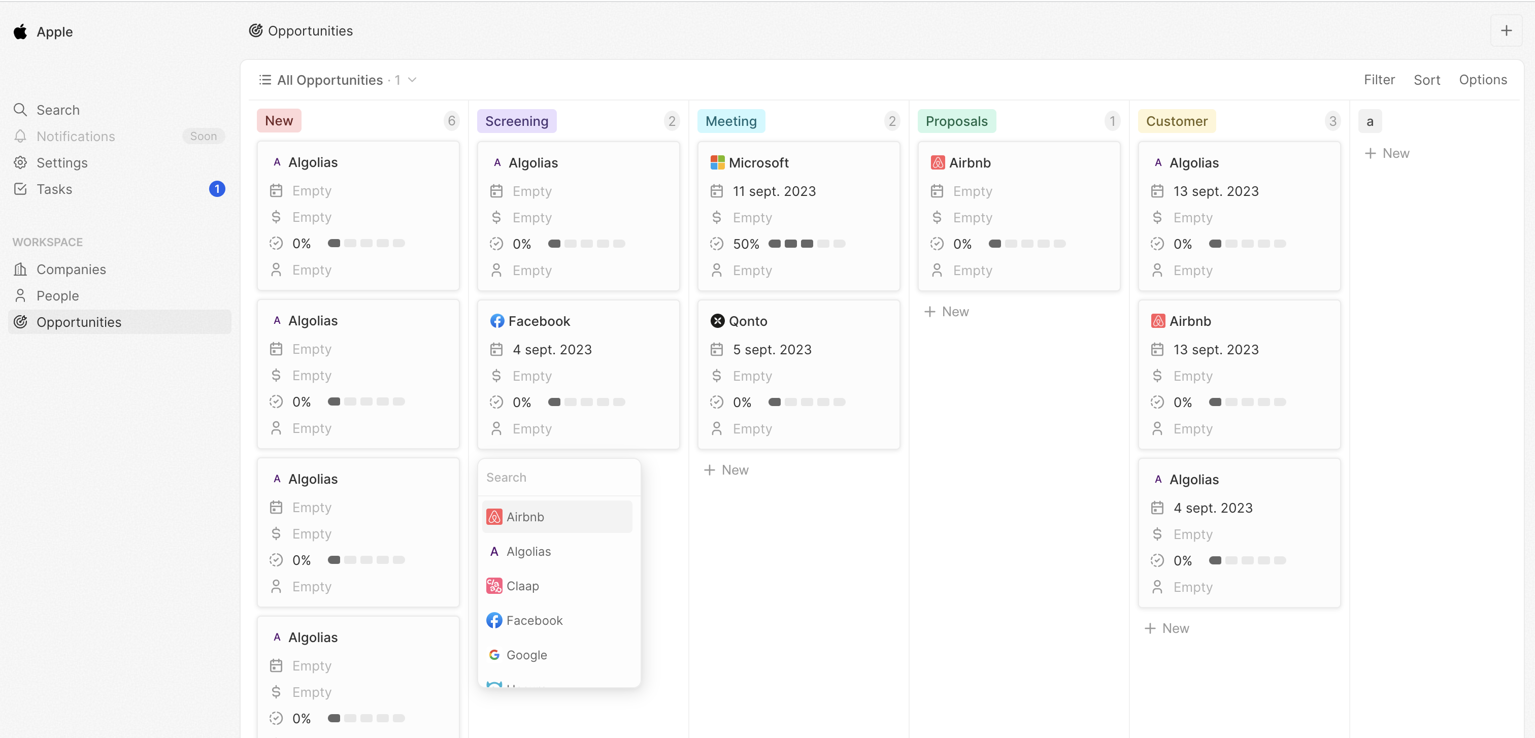 Company Picker Dropdown content (MenuItem) width is not correct · Issue #1584 · twentyhq/twenty ...