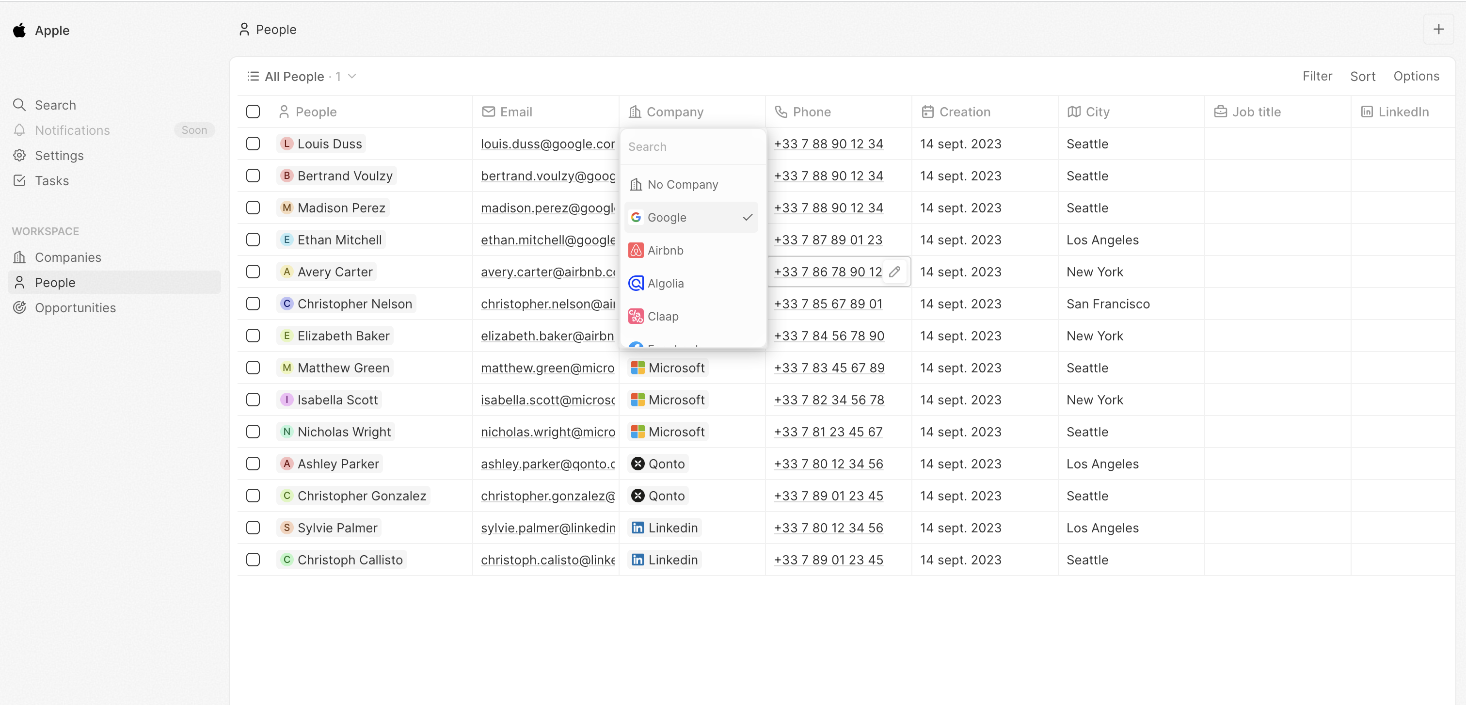 Company Picker Dropdown content (MenuItem) width is not correct · Issue #1584 · twentyhq/twenty ...