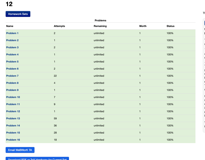 Score for homework? · Issue #1095 · openwebwork/webwork2 · GitHub