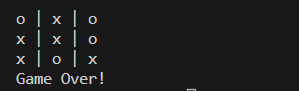 GitHub - devvratmiglani/Tic-Tac-Toe: Terminal/Console Tic Tac Toe
