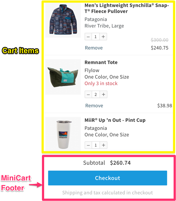 MiniCart Component · Issue #128 · reactioncommerce/example-storefront ...