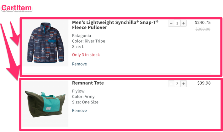 CartItems component · Issue #134 · reactioncommerce/example-storefront · GitHub
