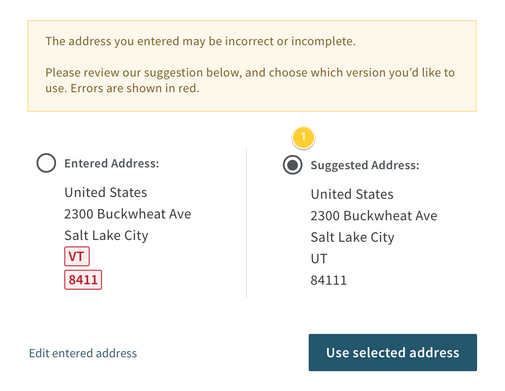 Address Validation Reconciliation Component · Issue #122 · reactioncommerce/reaction-component ...