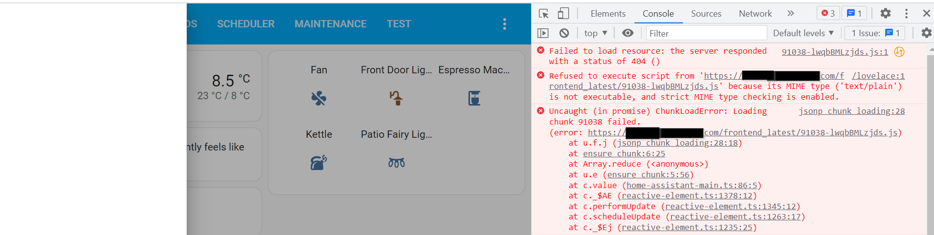 Front End on 2023.4.1 -> 2023.5.2 throwing 404 errors for single js file when loading externally ...