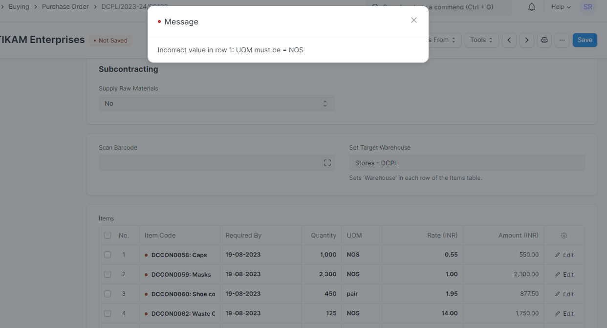 Error in UOM · Issue #36838 · frappe/erpnext · GitHub