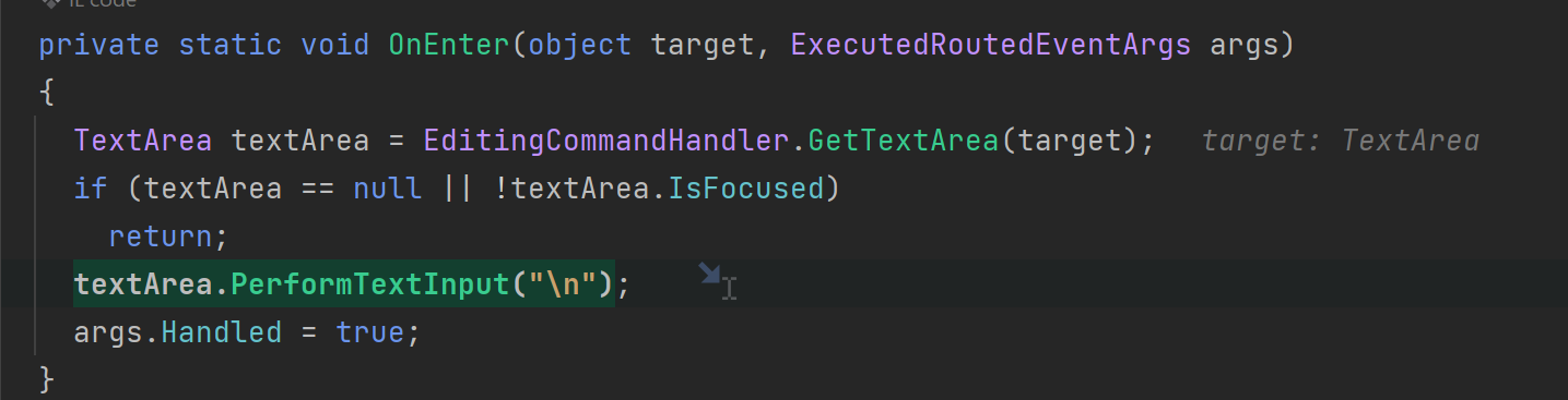 Entering Enter will directly crash · Issue #295 · AvaloniaUI/AvaloniaEdit · GitHub
