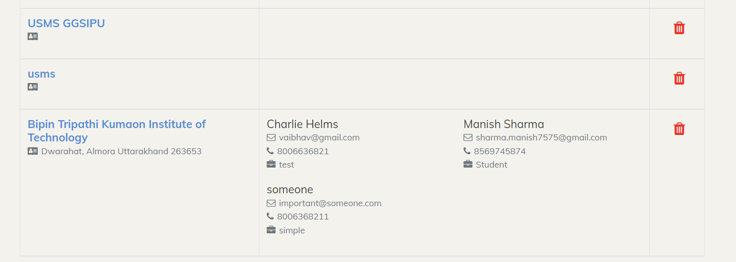 Create a delete modal popup for Universities · Issue #3232 · ColoredCow ...