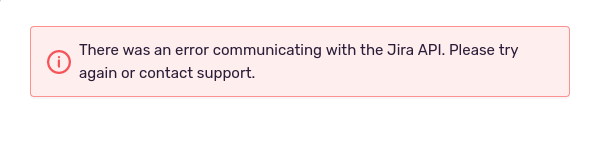Jira And Sentry Integration Error When Trying To Create A Jira Issue