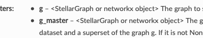 Poor formatting in several places in documentation · Issue #866 · stellargraph/stellargraph · GitHub