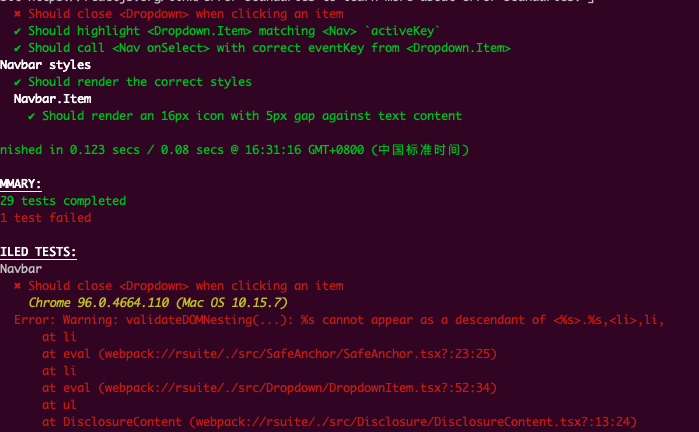 validateDOMNesting: cannot appear as a descendant of · Issue #2251 · rsuite/rsuite · GitHub