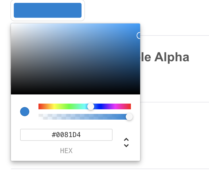 New component - "ColorPicker" · rsuite rsuite · Discussion #2707 · GitHub