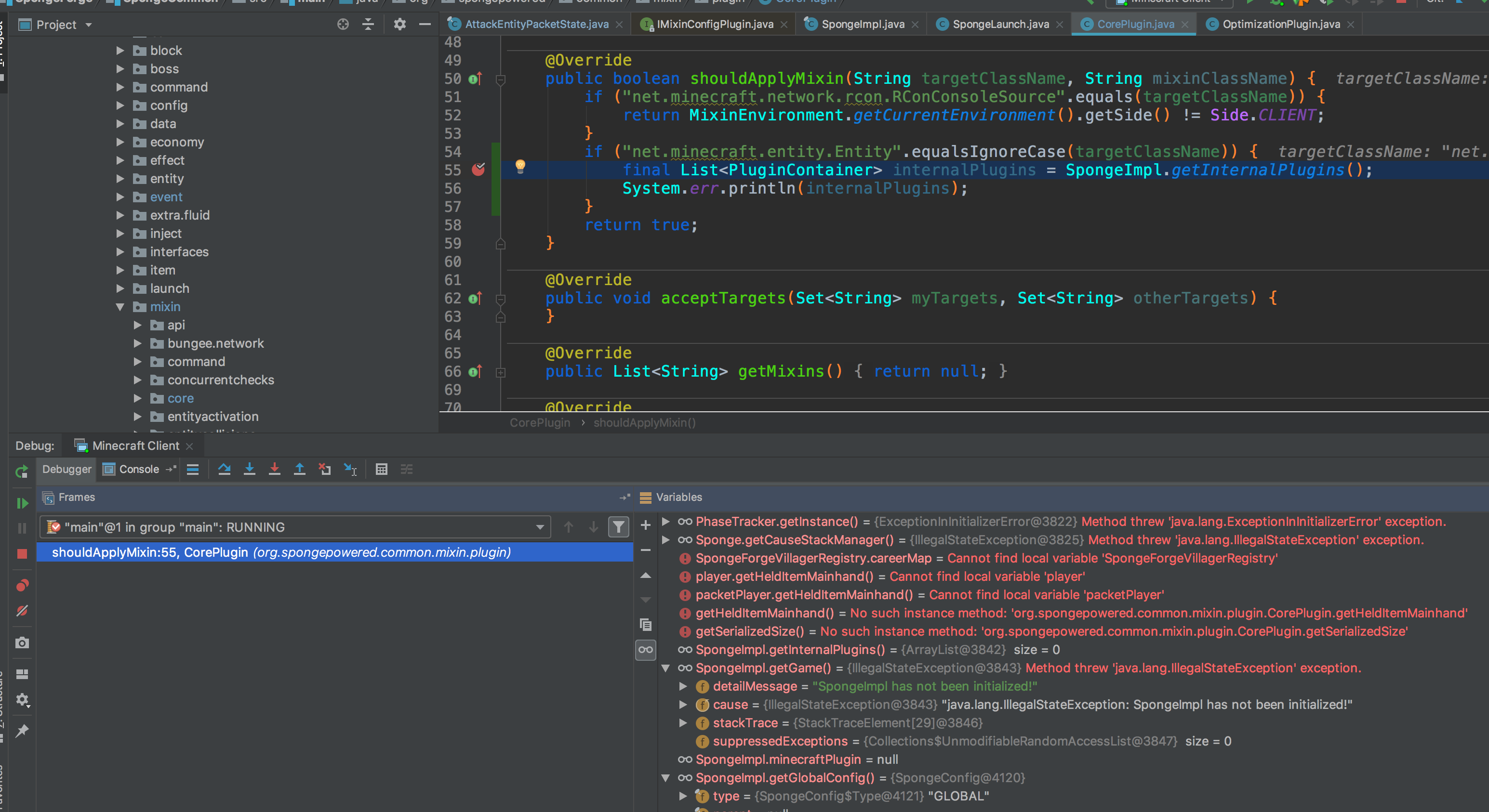 Add static methods for plugins to detect whether they're running on Forge or Vanilla · Issue ...
