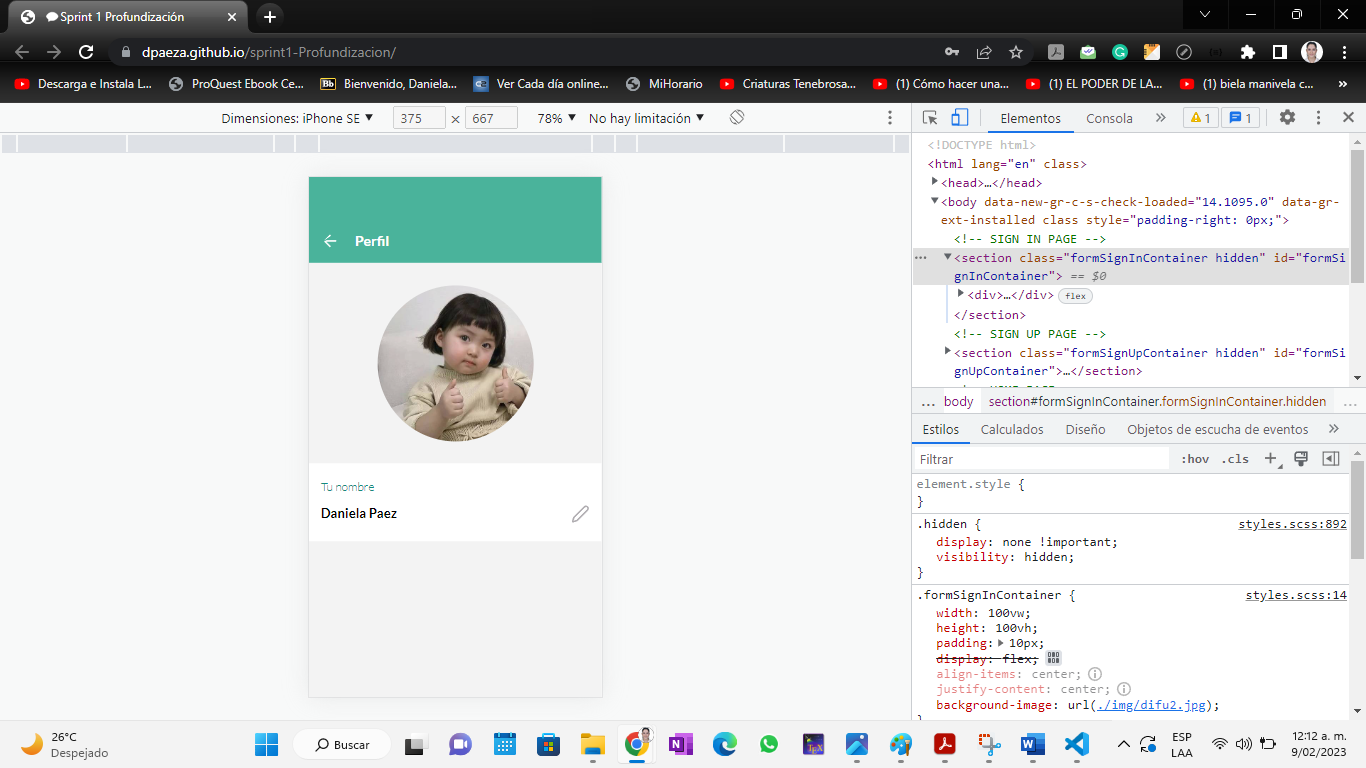 sprint 1 profundización front 3 · Issue #1 · dpaeza/sprint1-Profundizacion · GitHub