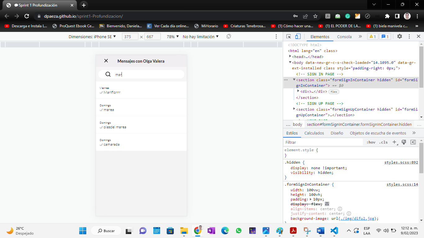 sprint 1 profundización front 3 · Issue #1 · dpaeza/sprint1-Profundizacion · GitHub