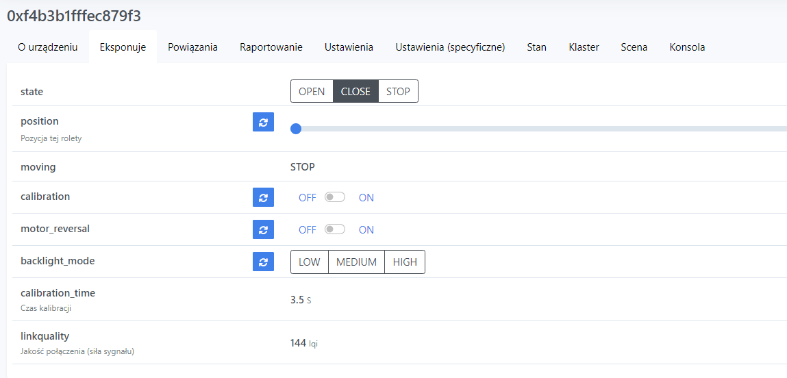 2CH curtain module not showing second channel · Issue #17271 · Koenkk/zigbee2mqtt · GitHub