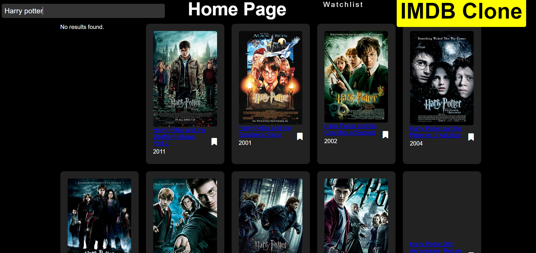 GitHub - AbhiBayana/IMDB-Clone