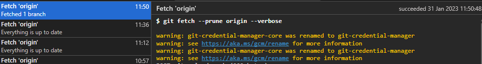 Warning git-credential-manager, but used systemwide installed Git · Issue #1776 · fork-dev ...