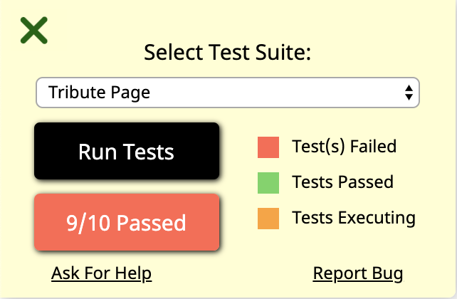 Usability: Confusing test runner labels lead to "false negative" tests ...