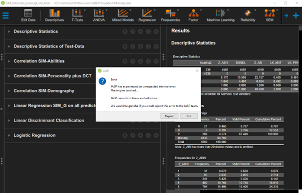 JASP crashes when trying to open file · Issue #2348 · jasp-stats/jasp-issues · GitHub