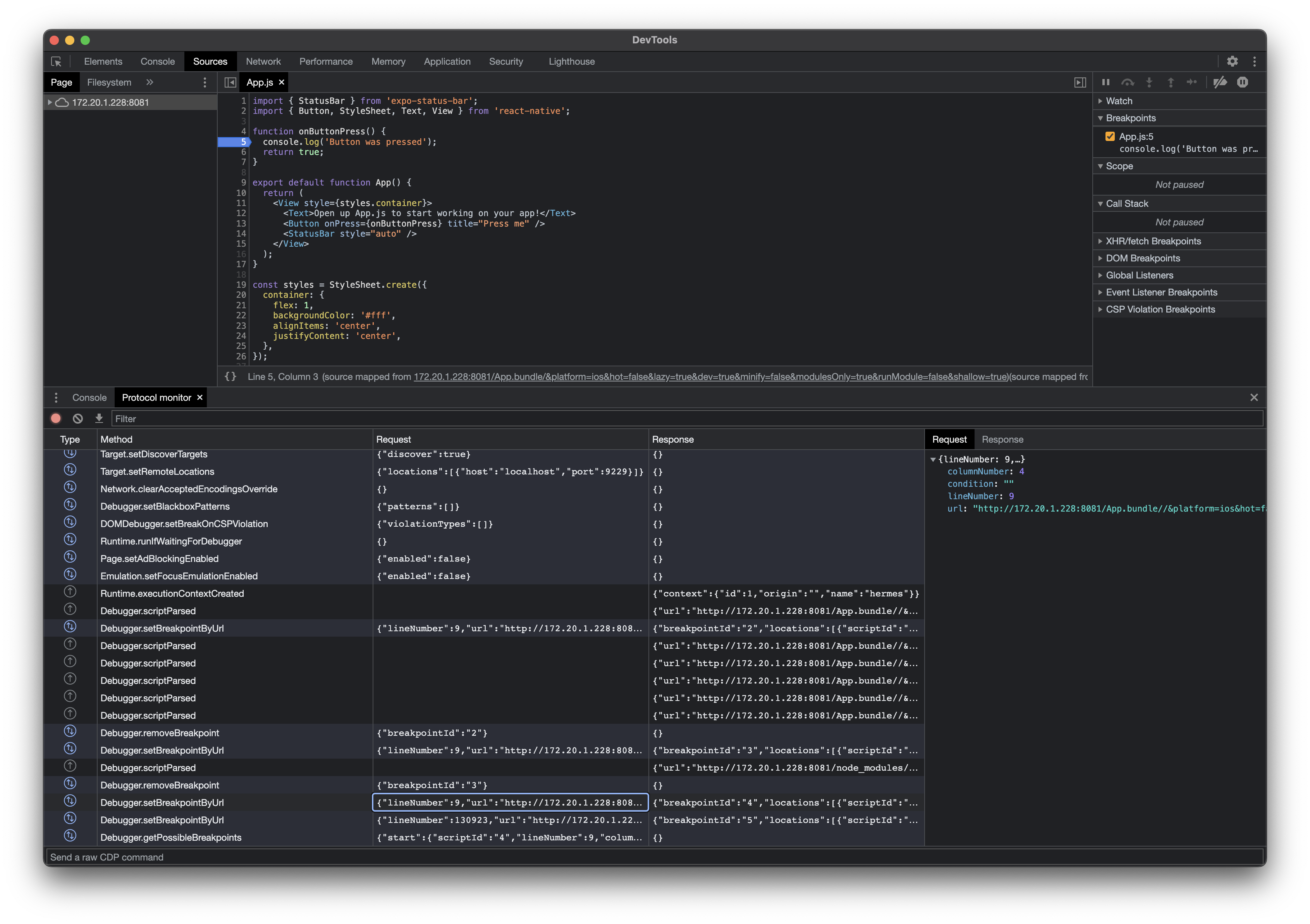 Strange hermes debug jumps and var state #23820 · Issue #1087 · facebook/hermes · GitHub
