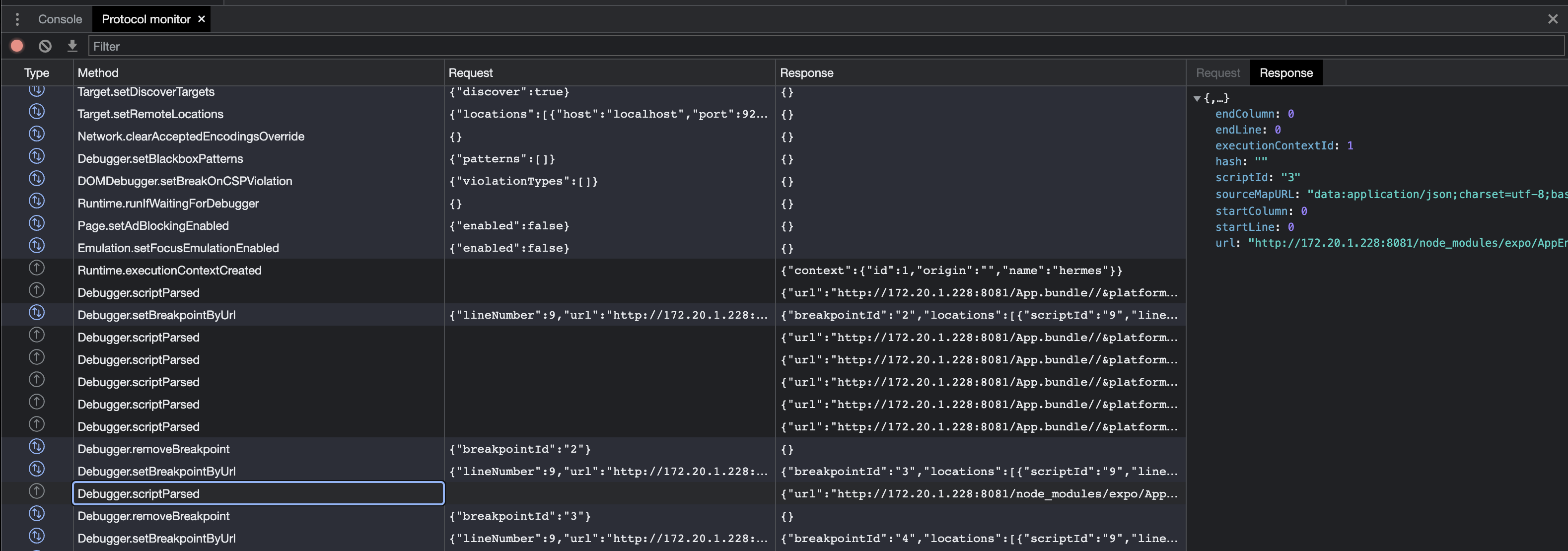 Strange hermes debug jumps and var state #23820 · Issue #1087 · facebook/hermes · GitHub