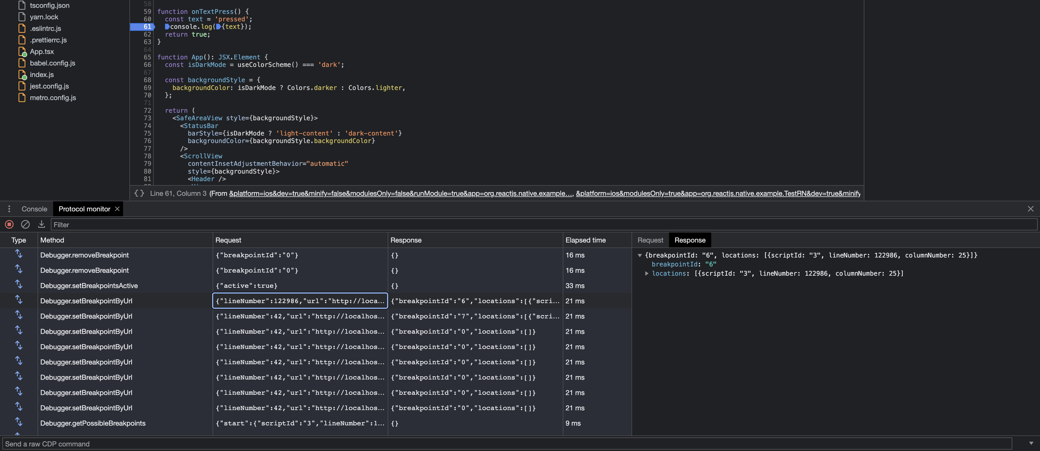 Strange hermes debug jumps and var state #23820 · Issue #1087 ...