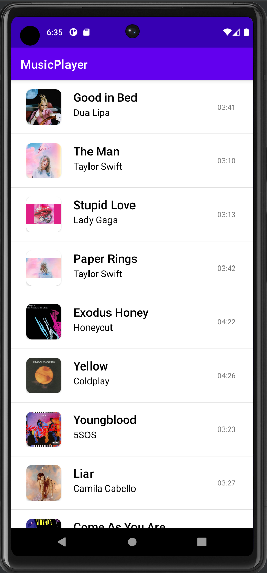 GitHub - Abaibekkyzy/music_pleer: Android studio kotlin music pleer