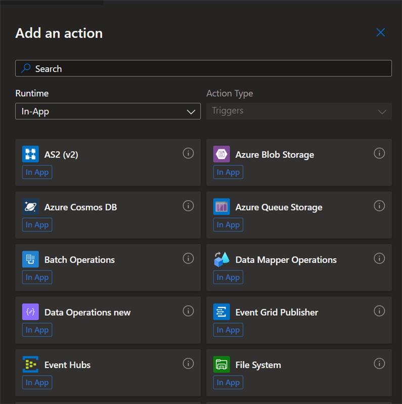 Connector Action Group Tiles Are Still Shown Even If They Contain No Result · Issue 2632