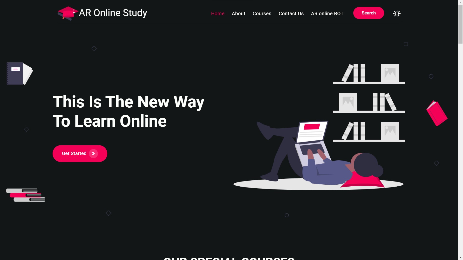 GitHub - NoorbashaRoshith/AR_online-Study