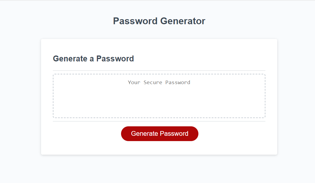 GitHub - JeremyHoang7/Challenge-3-Password-Generator