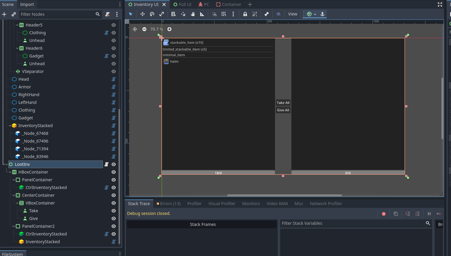Trying to make lootable containers, but I'm lost · peter-kish gloot ...