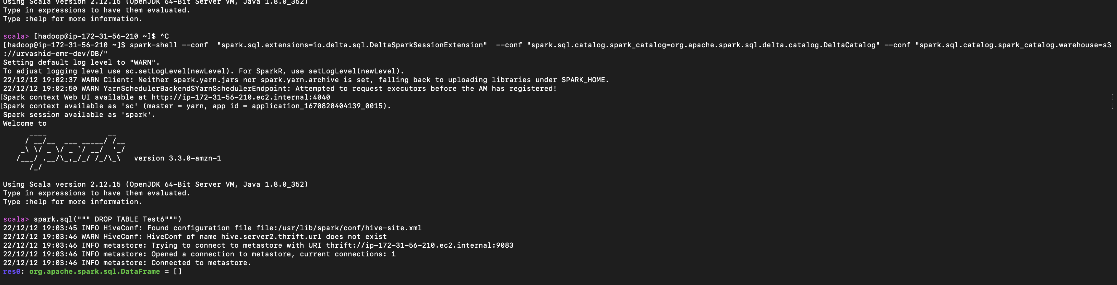 [BUG] select query is returning NULL after rename when location is S3 · Issue #1477 · delta-io ...