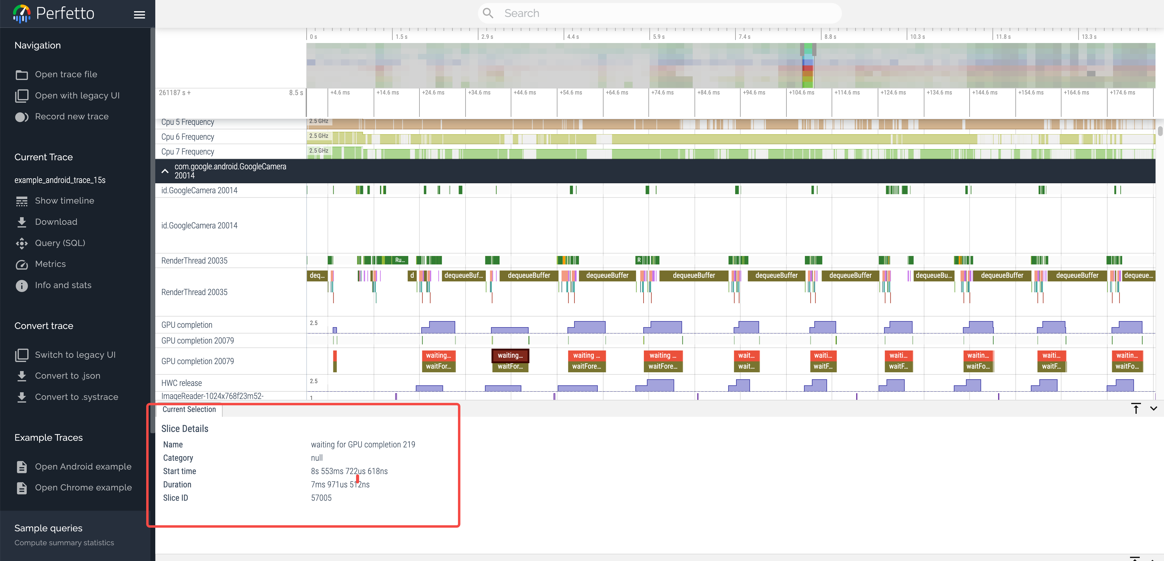 Counter detail panel can show args? · Issue #296 · google/perfetto · GitHub