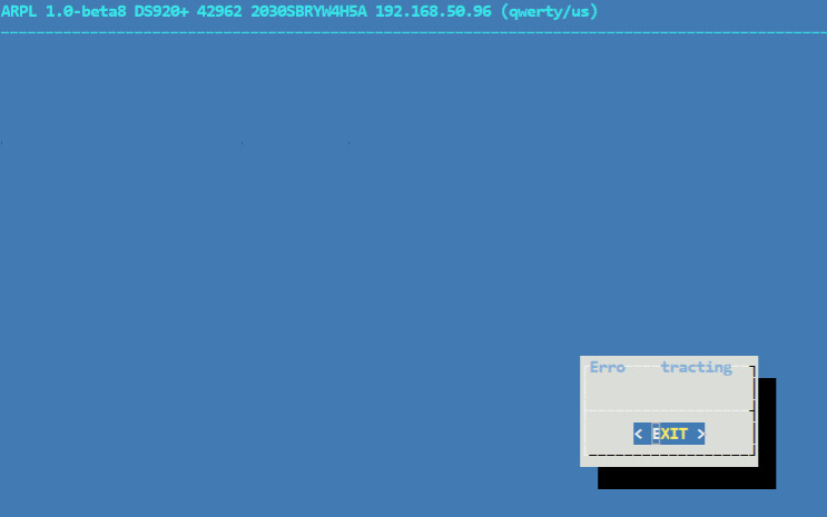 Hello, about the problem that "arpl 1.0 beta 8" cannot be compiled and started normally · Issue ...