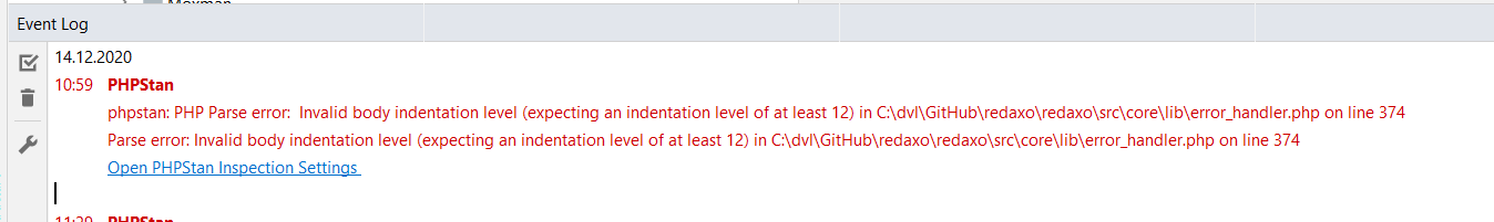 Parse error: Invalid body indentation level · Issue #4202 · redaxo/redaxo · GitHub