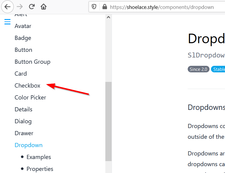 Ios Navigation In Component Gallery Doesnt Work · Issue 368 · Shoelace Styleshoelace · Github