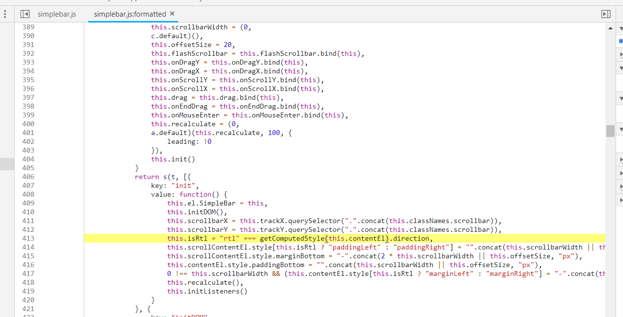 performance: forced-reflow in simplebar constructor · Issue #162 · Grsmto/simplebar · GitHub