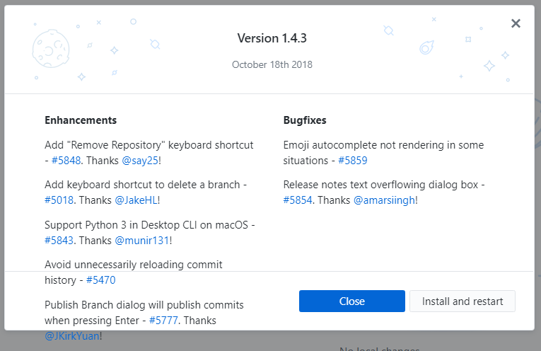 Long changelog text exceeds bounderies in client · Issue #5854 · desktop/desktop · GitHub